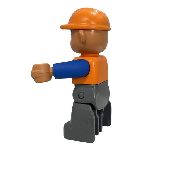 Lego | Toys | Lego Duplo Tracked Excavator Construction Operator Figure ...